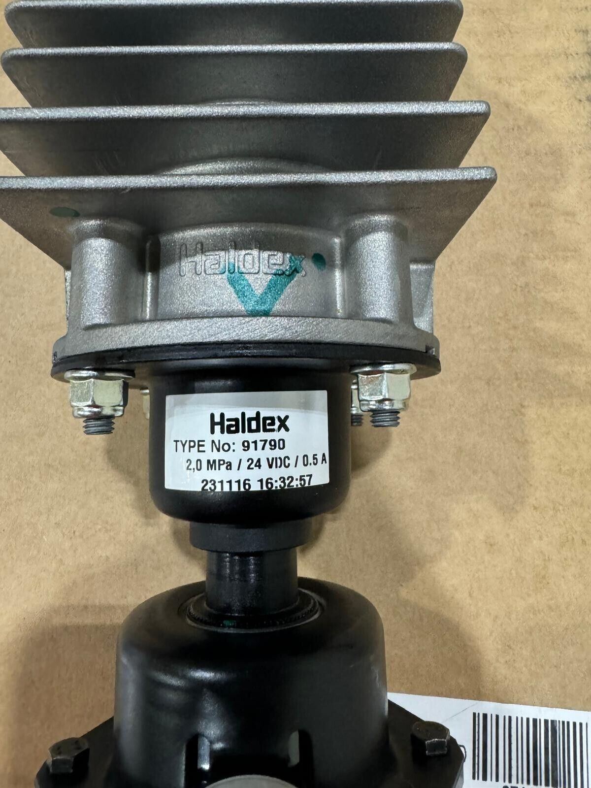 WATER TRAP, COMPRESSED-AIR SYSTEM, HALDEX 91790S, MERCEDES-BENZ A00543 ...